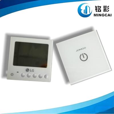 China Custom Silk Printed Transparent PMMA Acrylic Control Panel Waterproof Overlay for Smart Home & Thermostat Switches for sale