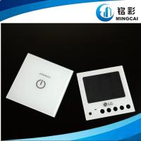 China Custom Silk Printed Transparent PMMA Acrylic Control Panel Waterproof Overlay for Smart Home & Thermostat Switches for sale