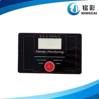 China Custom Silk Printed PET & PC Membrane Overlay with Self Adhesive Backing and Die-Cut Options for Electronic Equipment for sale