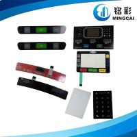 China Custom Tactile Membrane Switch and Acrylic Control Overlay with Silk Printing, Custom Shape, and Scratch-Resistant PMMA for sale