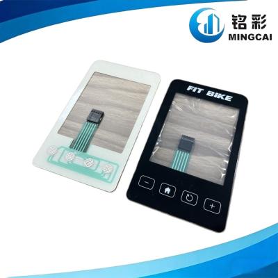 China Custom Graphic Printing Membrane Switch with Dustproof Waterproof Surface and Long Service Life for Fitness Equipment for sale