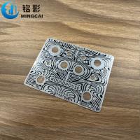 China Custom Aluminum and Stainless Steel Etched Metal Nameplate for Equipment Metal Plaque Labeling for sale