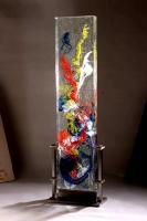 China Cast Glass Column for sale