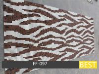 China Pattern Glass Mosaic for sale