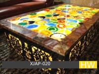 China Translucent Agate Tabletop for sale