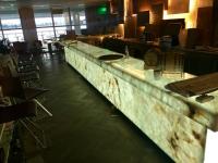 China White Onyx Glass cladding for sale