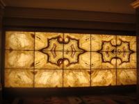 China Onyx Glass Curtain Wall for sale