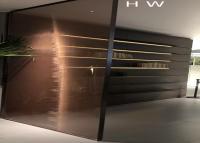 China SGP Laminated Flat Metalspurc Glass For Decorative Glass for sale