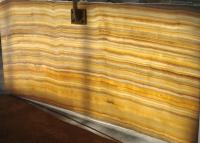 China 2MM Thin Stone Marble Laminated Glass Facade Lightweight for sale
