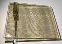 China Bronze Tinted Decorative Fabric Laminated Glass 6mm for sale
