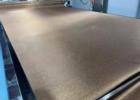 China Sandwich Glass Metal Fabric / Metalspurc Metallized Mesh Fabric for sale