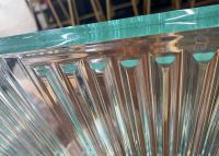 China Customized Carved SGP Interlayer Glass 15cm Impact Resistant for sale