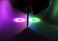 China Solid Dichroic Glass Panels , 5mm Dichroic Laminated Glass for sale