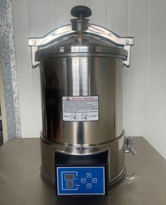 China 18L 24L Autoclave High Pressure Steam Vacuum Sterilizer Machine AC220V for sale