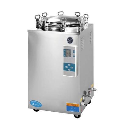 China 100L 120L 150L Steam Sterilizer Autoclave Automatic Vertical Hand Wheel Pressure 6kw for sale