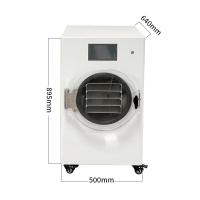 China Household Small Vacuum Freeze Dryer Lyophilizer 2300W For Fruit Meat Pet Food 220v for sale