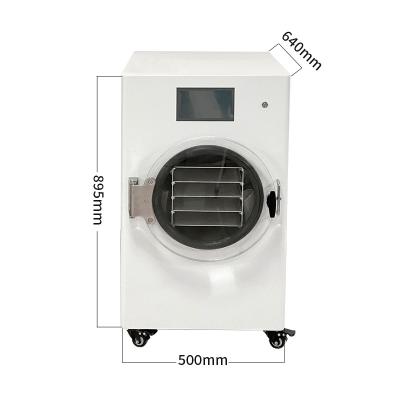 China Household Small Vacuum Freeze Dryer Lyophilizer 2300W For Fruit Meat Pet Food 220v for sale