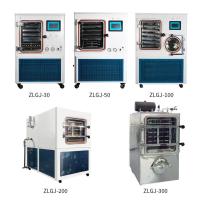 China Pilot Scale Commercial Food Vegetable Vacuum Freeze Dryer for sale