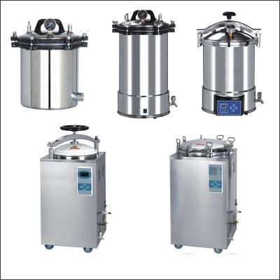 China High Pressure Steam Sterilizers Autoclaves 220V Vertical For Dental for sale