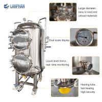 China 220V Single Phase Vertical Autoclave Steam Sterilizer with 330L Capacity and 15PSI Working Pressure for sale