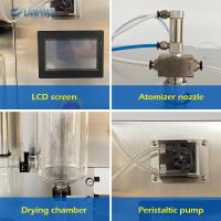 China Lab Scale Vacuum Spray Dryer SUS304 Small Atomizer Coffee Milk Powder 3KW for sale