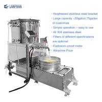 China Ice Water Bubble Hash Trichome Separator Machine 75 Gallon  Cooling Area 1.35m2 for sale