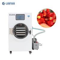 China 4 Trays Fruit Vacuum Freeze Drying Machine Lyophilizer Freeze Dryer For Fruit Vegetable for sale
