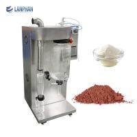 China Stainless Steel Spray Dryer Machine with 2L/H Evaporation and Electric Heating for Milk Powder and Juice for sale