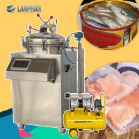 China Water Bath Food Sterilizer Small Steam Sterilizer Equipment In Food Processing for sale