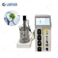 China 5l Animal Cell Culture Bioreactor Autoclavable Glass Bioreactor Microbial Fermenter for sale