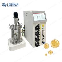 China Yeast Spirulina Lab Glass Bioreactor Fermenter Bioreactor Animal Cell Culture Bioreactor 10L/5L for sale