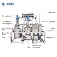 China Multifunctional Stainless Steel Extraction Concentrator Extracting And Concentracting Tank for sale