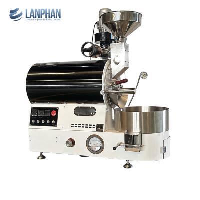 China Small Baking Equipment 2kg Coffee Bean Roaster Electric / Gas Coffee Bean Roaster for sale