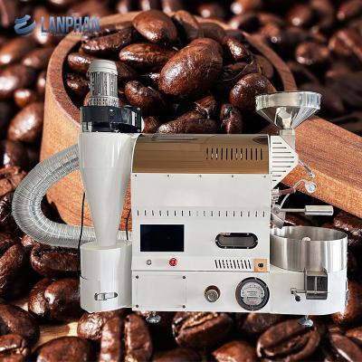 China Home Desktop 1000g Half Hot Air Stainless Steel Coffee Bean Roaster Machine Factory for sale