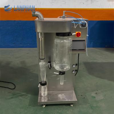 China 1500ml/H ~2000ml/H Glass Laboratory Spray Dryer for Tomato Milk Coffee Egg Powder Whey for sale
