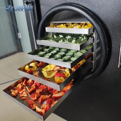 China Home Use Freeze Dryer Moveable 5 Trays WiFi Control Freeze Dryer for sale