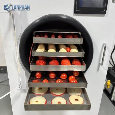 China Factory Manufacturer 4-6Kg Small Lyophilizer Food  Vacuum Freeze Dryer Machine Home Freeze Dryer for sale