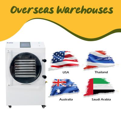 China 2.5M2 Food Fruit Vegetable Candy Lyophilizer Machine Vacuum Freeze Dryer Dry Machine for sale