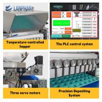 China 10 Depositing Heads Gummy Candy Making Machine Soft Candy Machine Gummy Candy Machine for sale