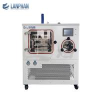 China Lab Small Pilot Scale Freeze Dryer Machine Lyophilizer for Vials Taxidermy Meat Fruits Vegetable for sale