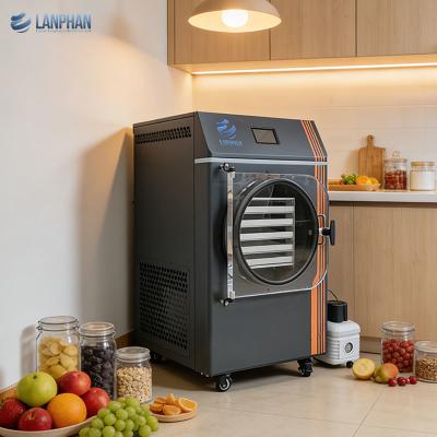 China Fruit Vegetable Coffee Milk Powder Lyophilizer Food Vacuum Freeze Drying Machine for sale