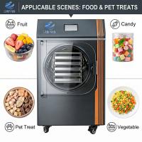 China 4-6kg Capacity Compact Household Freeze Dryer with 5-Tray Design for Fruits Vegetables and Pet Treats for sale
