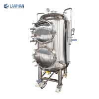 China 330L Capacity 15PSI Working Pressure 220V Single Phase Vertical Autoclave Steam Sterilizer for sale