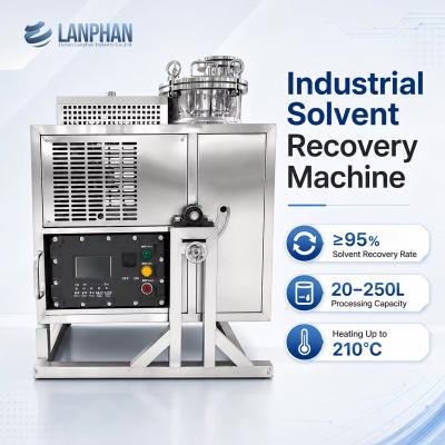 China Explosion-Proof Solvent Recovery Machine with 95% Recovery Rate and CE Certification for Industrial Solvent Recycling for sale
