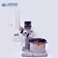 China RE 5000E Glass Distillation Lab Rotary Evaporator for sale