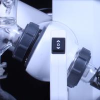 China Double Seal H540mm 1L Laboratory Rotary Evaporator for sale