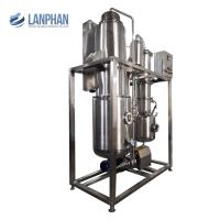 China Single Effect 5kg/h Ethanol Falling Film Evaporator for sale