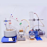 China G3.3 2L Glass Short Path Distillation Equipment for sale