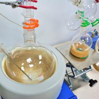 China G3.3 2L Glass Short Path Distillation Equipment for sale