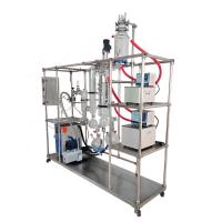 China Wiped Film Distillation Equipment Cannabis Oil Molecular Distiller for sale